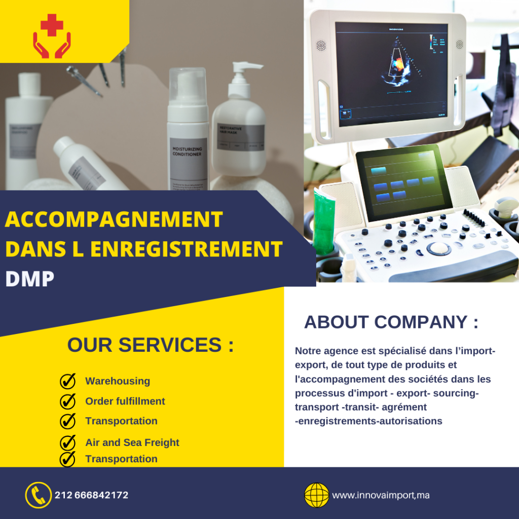 Dmp Maroc Innovaimport N°1 Vous Aidera à Obtenir Les Certificats